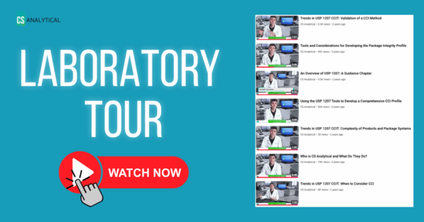 Complete USP 1207 CCI method development, validation, and analysis ...